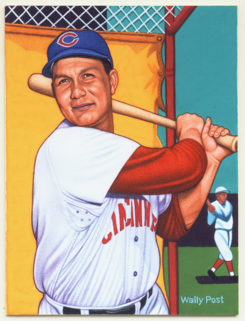 Wally Post makes his debut – Helmar Sports Cards and Baseball History