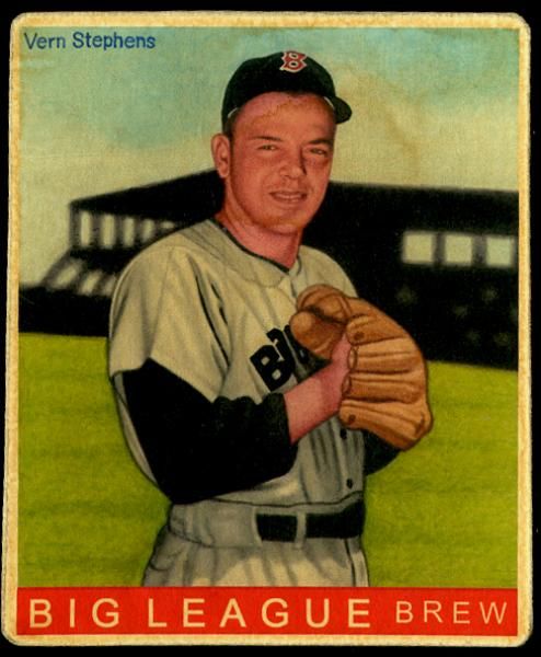 Vern Stephens was Baseball’s First Home Run Champion Shortstop – Helmar ...